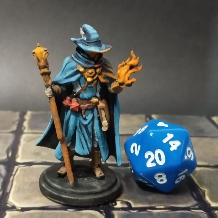 3D Printable Human male Wizard by Tenda Orc Studio