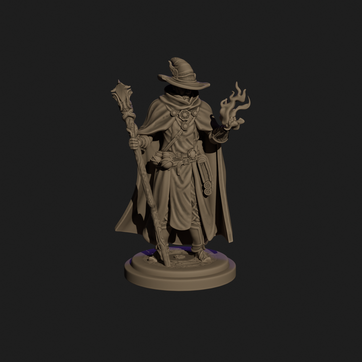 3D Printable Human male Wizard by Tenda Orc Studio