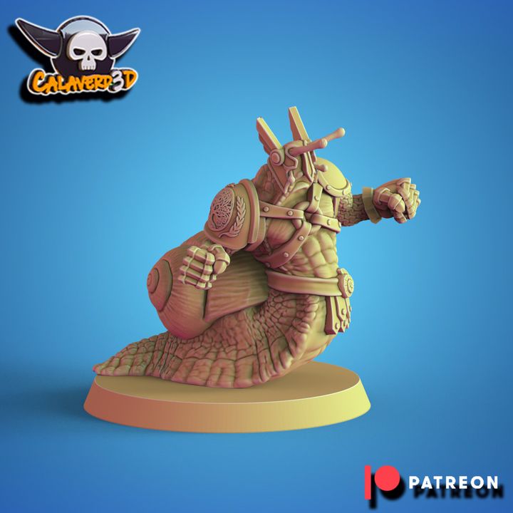 3D Printable Battle Snails Team - Sep 2024 by Calaverd3D