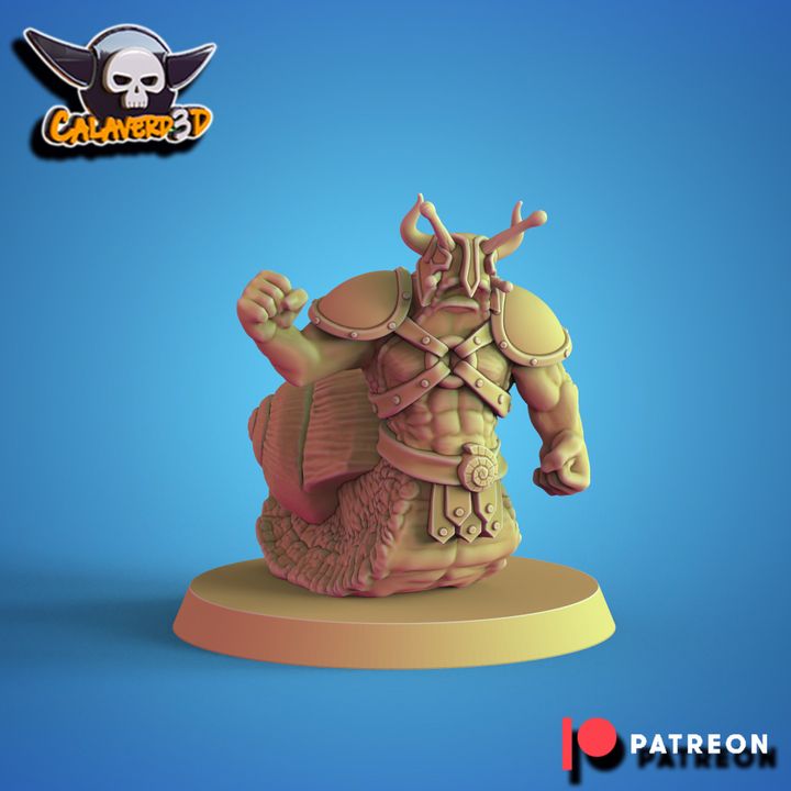3D Printable Battle Snails Team - Sep 2024 by Calaverd3D