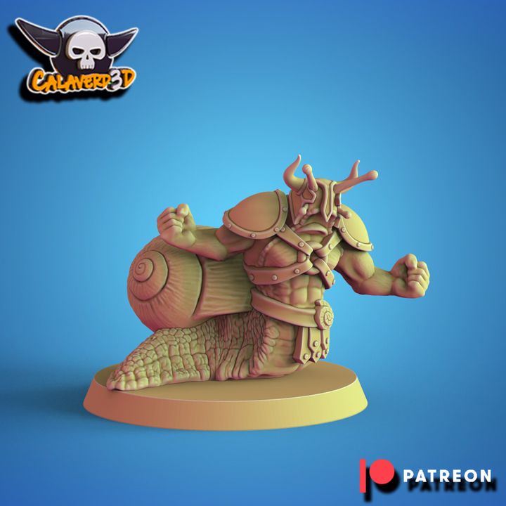 3D Printable Battle Snails Team - Sep 2024 by Calaverd3D