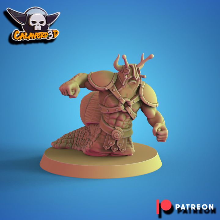 3D Printable Battle Snails Team - Sep 2024 by Calaverd3D