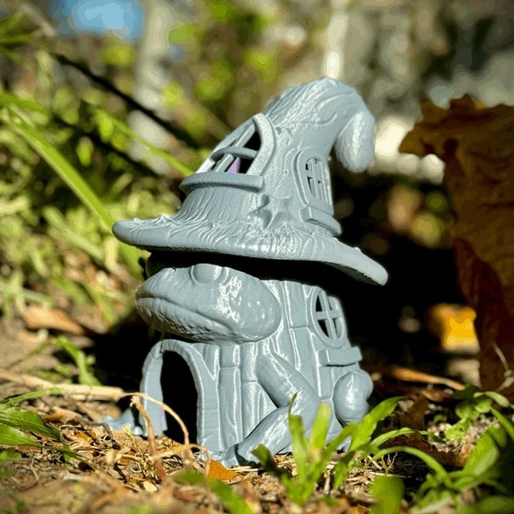 3D Printable Wizard Warty's Hut by Billy Hooper