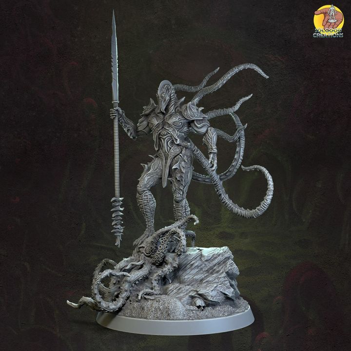 3D Printable Voidsfate, Slayer of Nightmares - pose 1 by SolGood Creations