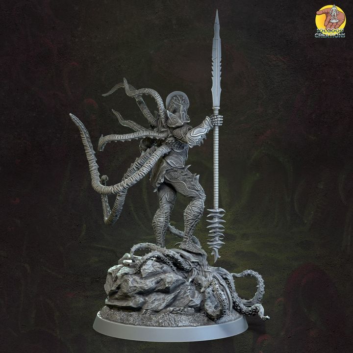 3D Printable Voidsfate, Slayer of Nightmares - pose 1 by SolGood Creations