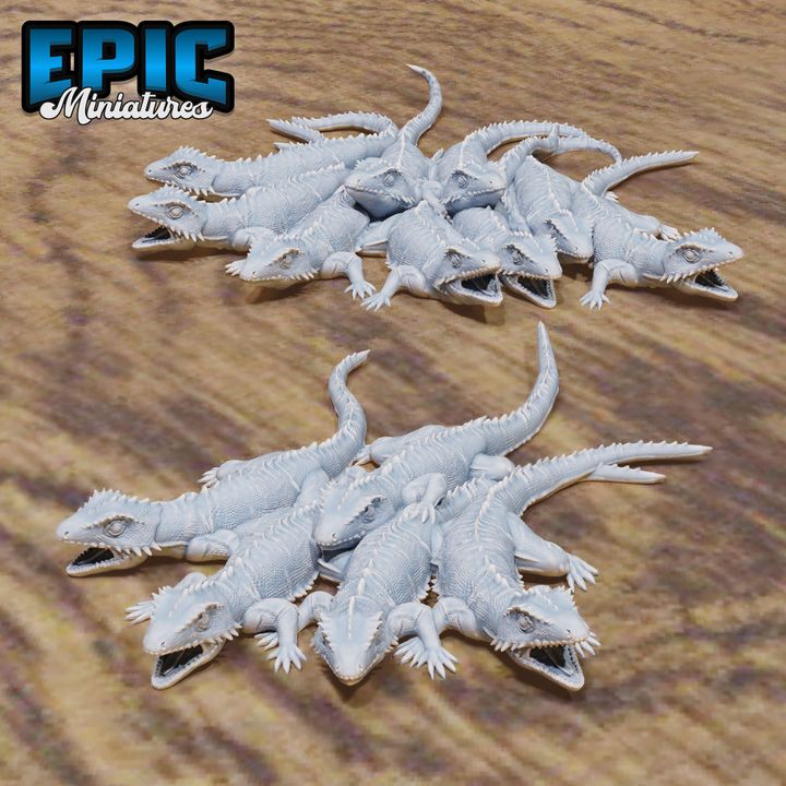 3D Printable Age of Dragons Set / Dragon & Dwarf Encounter / Wyvern ...