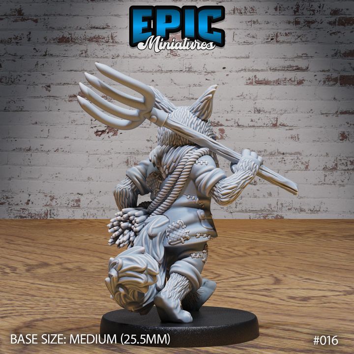 3D Printable Cat Tribe Warrior Set / Catfolk / Feline Warrior / Claw ...