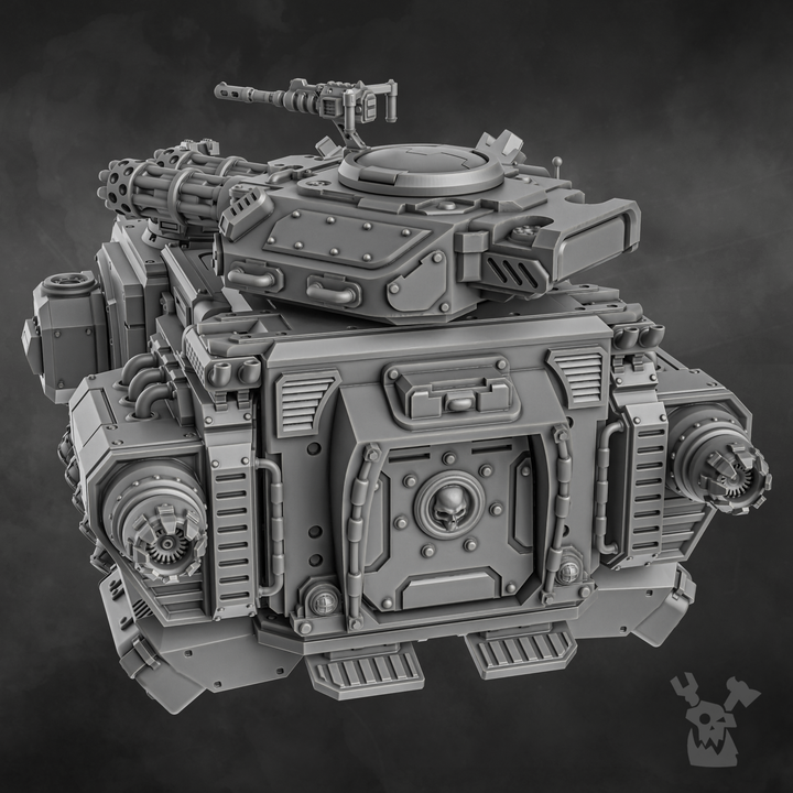 3D Printable Hover APC RP-8 "Rapid Pulsar" by dakkadakka.store