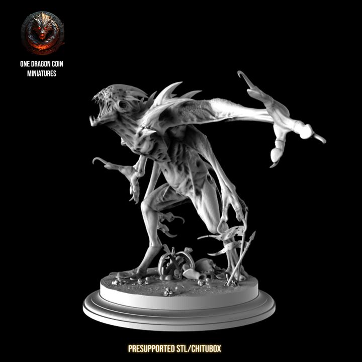 3D Printable Hive King Drone by Spirit of Resin Miniatures