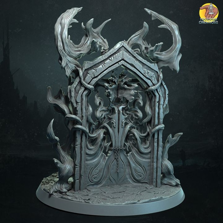 3D Printable Terrain - Hell Gates 01 (FDM) by SolGood Creations