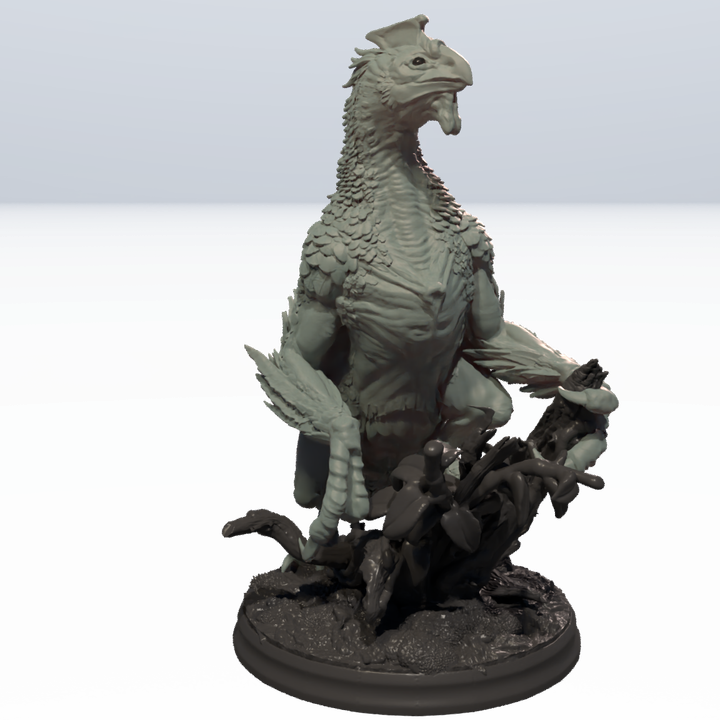 3D Printable Sol'kesh Aphistus + 5e statblock by Keith Kirby