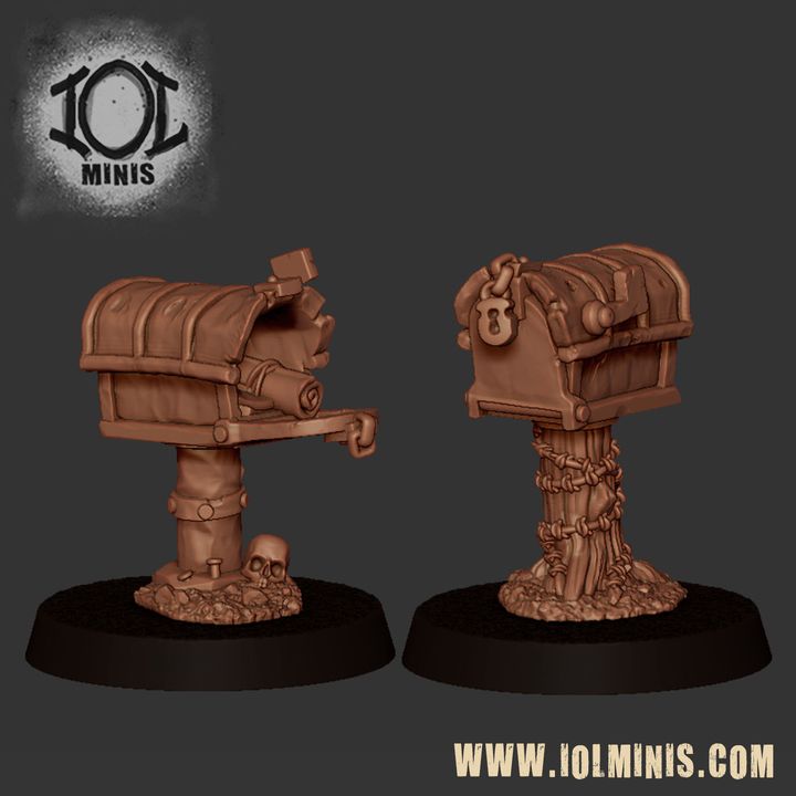 3D Printable The Mailman by Imitation of Life Miniatures