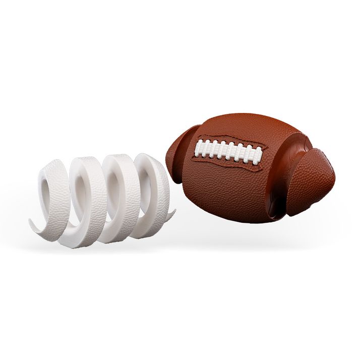 3D Printable Spiral Throw by Stlflix