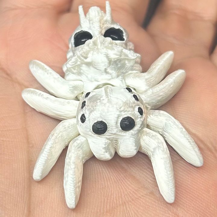 3D Print of Tiny Hollow Spider by crystalbest