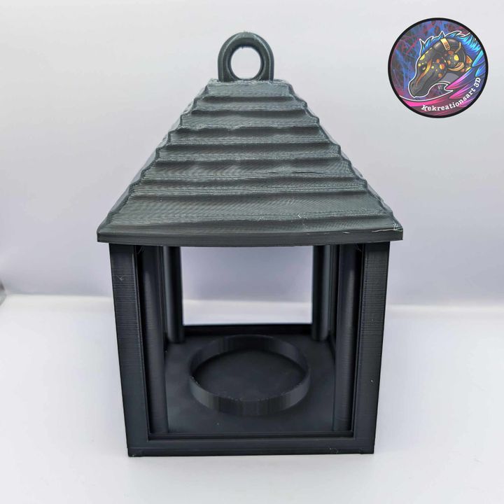 3D Printable Spooky Lantern by Kirsten M