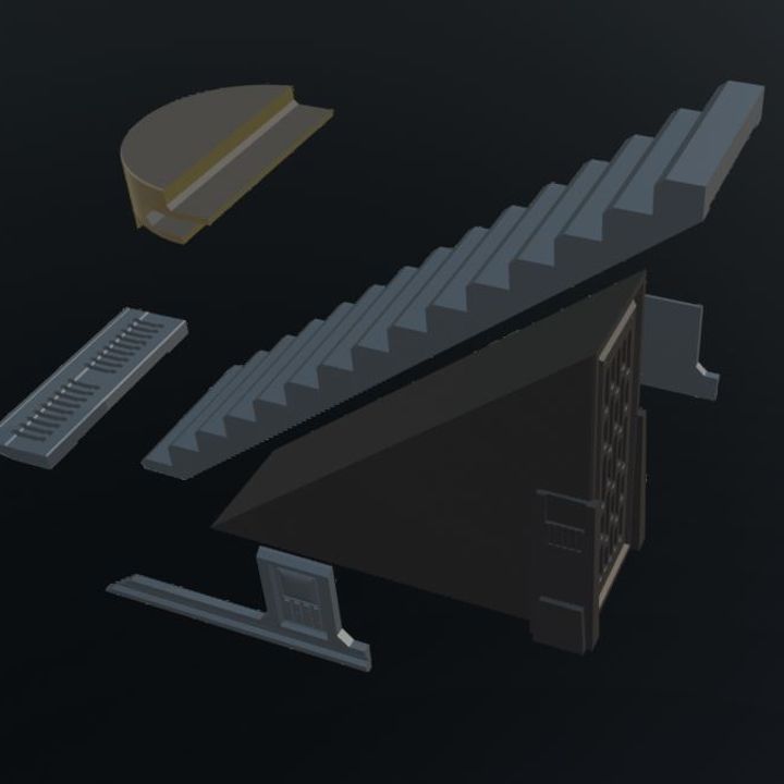 3D Printable SP2409 - Shatter Pack 01 by Furious Q