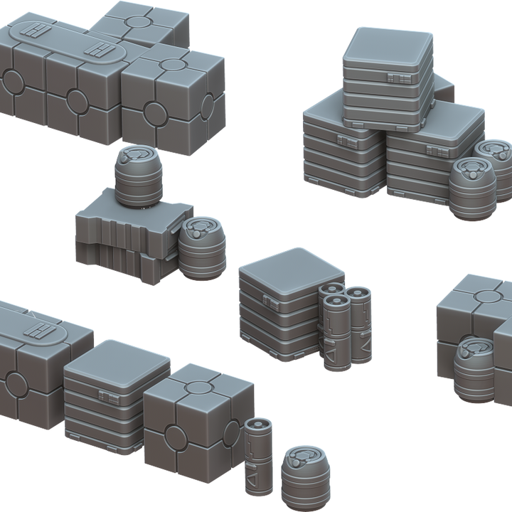 3D Printable Imperial Cargo by Multiverse