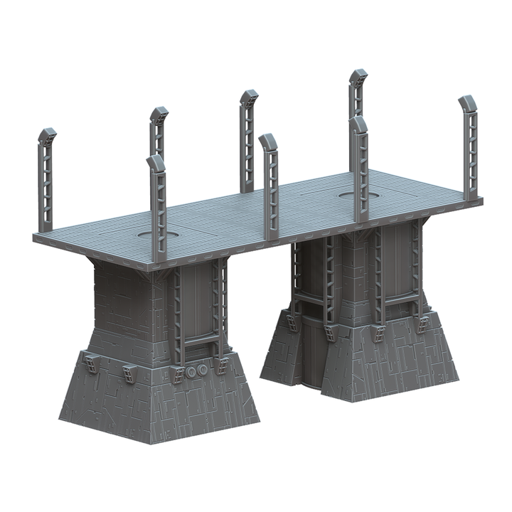 3D Printable Elevated Landing Pad by Multiverse