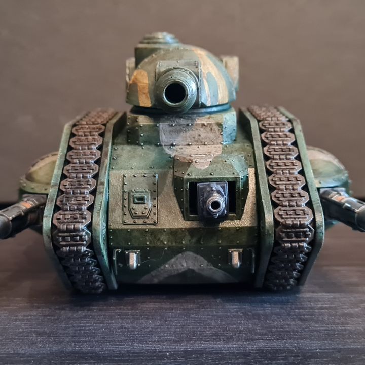 3D Printable Bastion Main battle tank by Lee McColl