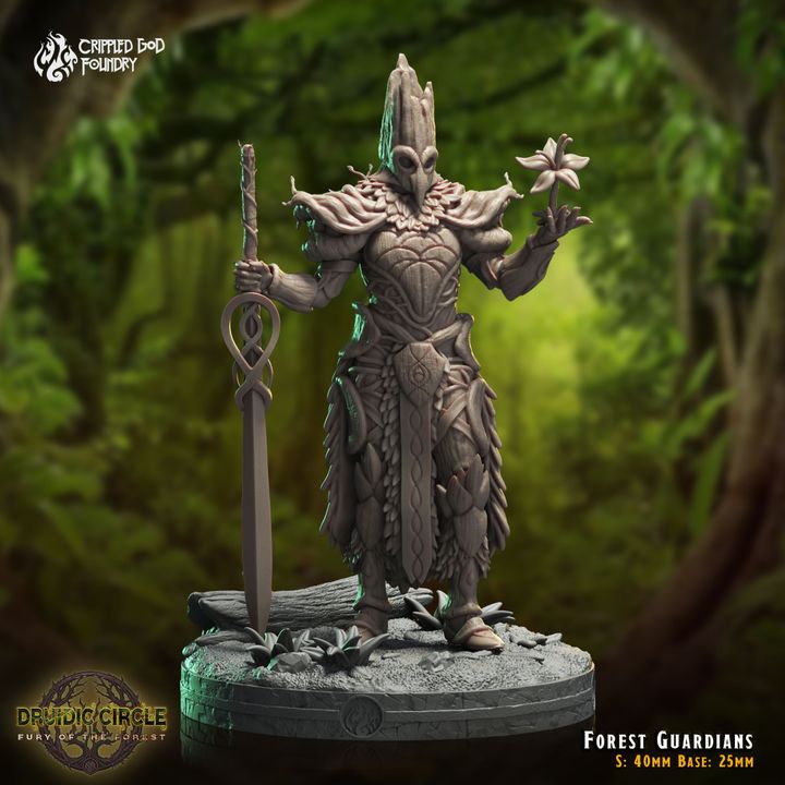 3D Printable Forest Guardians by Crippled God Foundry