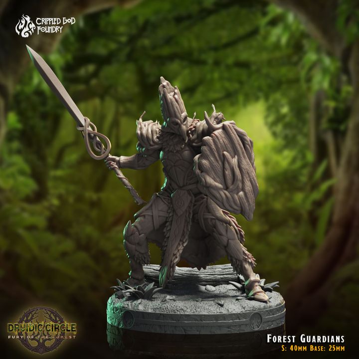 3D Printable Forest Guardians by Crippled God Foundry