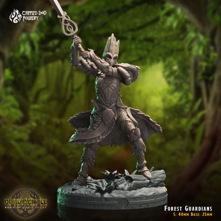 3D Printable Forest Guardians by Crippled God Foundry