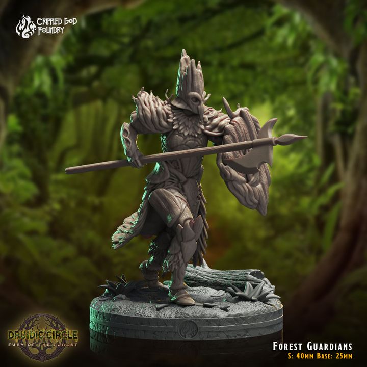 3D Printable Forest Guardians by Crippled God Foundry