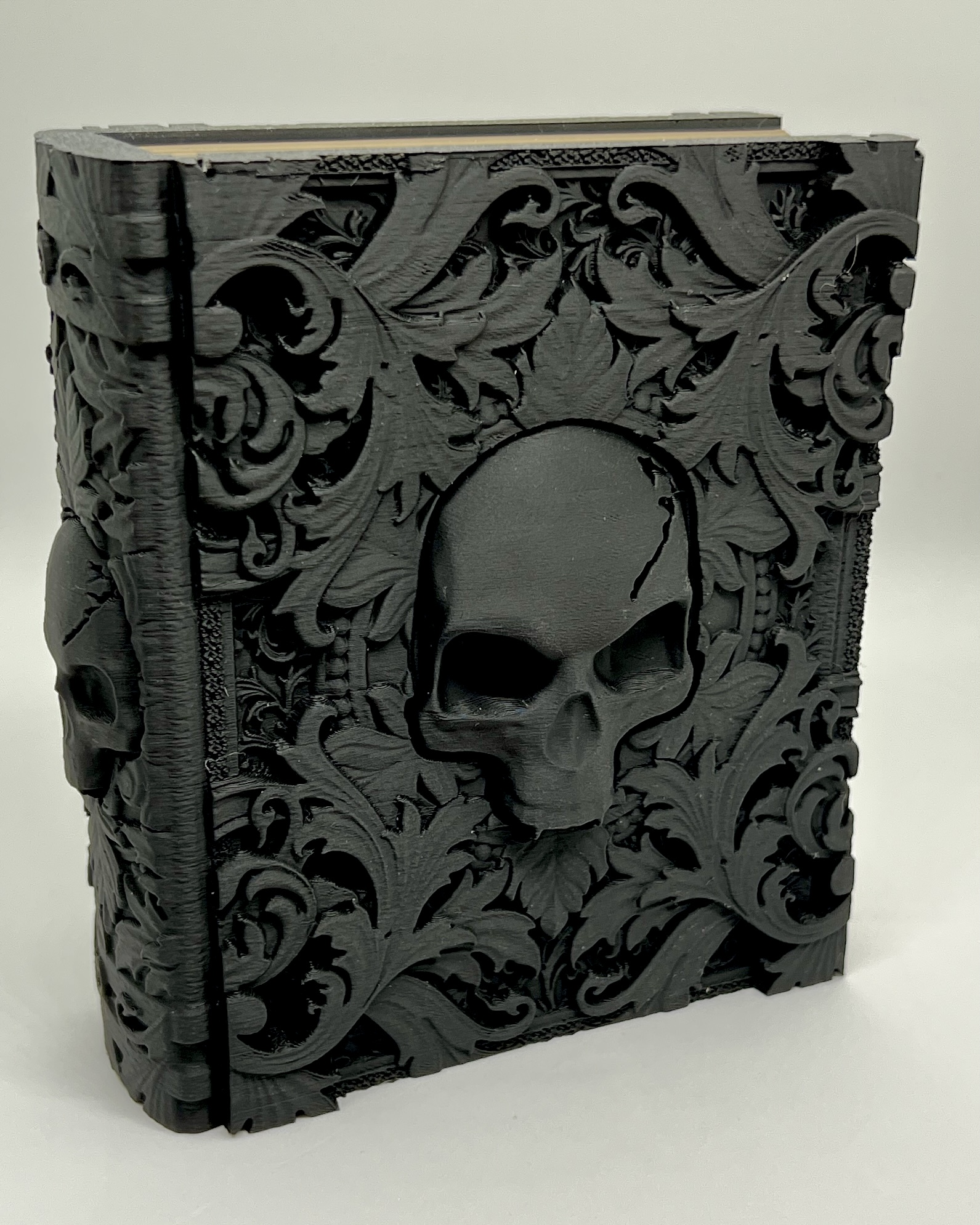 3D Printable Death Magic Tome - Perfect for storing cards, dice, minis ...