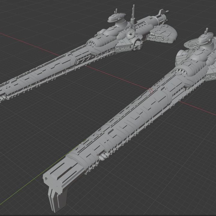 3D Printable Geonosian Pinnace by Slightly Used SpaceShips Yard - (SUSSY)