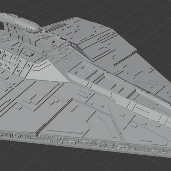 3D Printable Acclamator Assault Ship (IMP/GAR) by Slightly Used ...