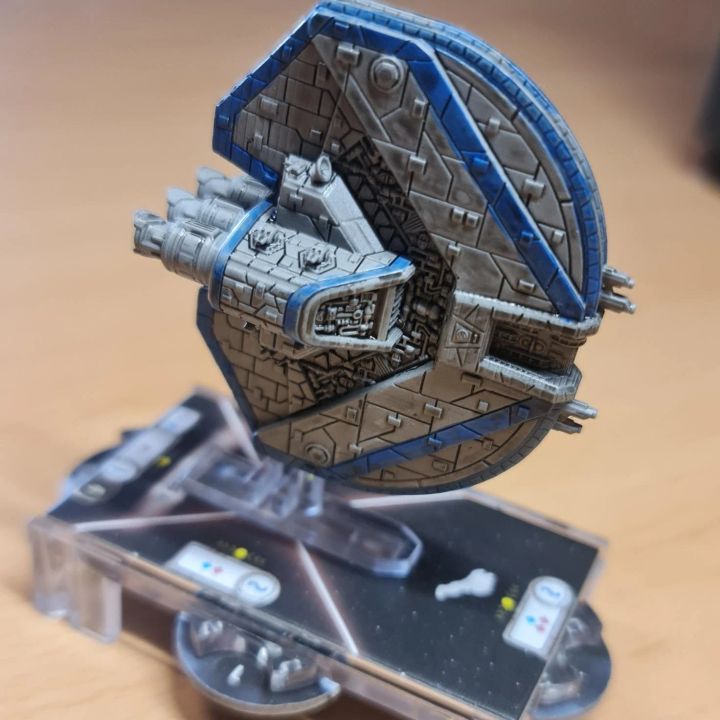 3D Printable CIS Diamond Corvette by Slightly Used SpaceShips Yard ...