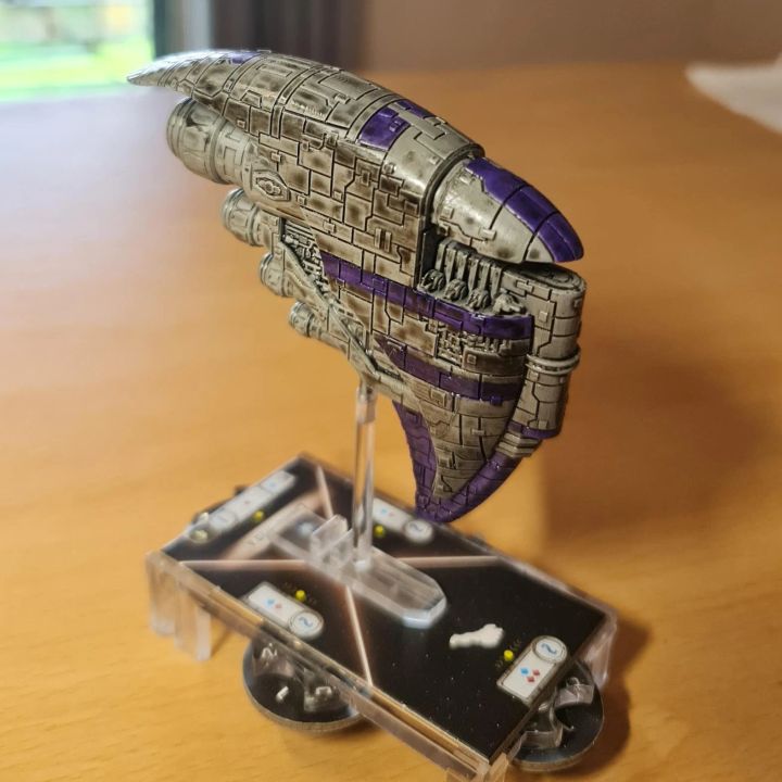 3D Printable CIS Wavecrest Frigate by Slightly Used SpaceShips Yard ...