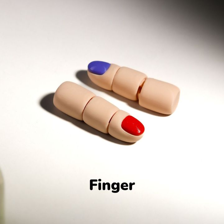 3D Printable Zou Finger by ZOU3D