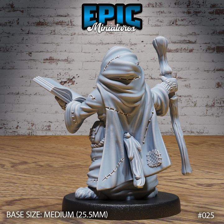 3D Printable Dog Tribe Wizard / Dogfolk / Hound Folk Warrior / Paw ...