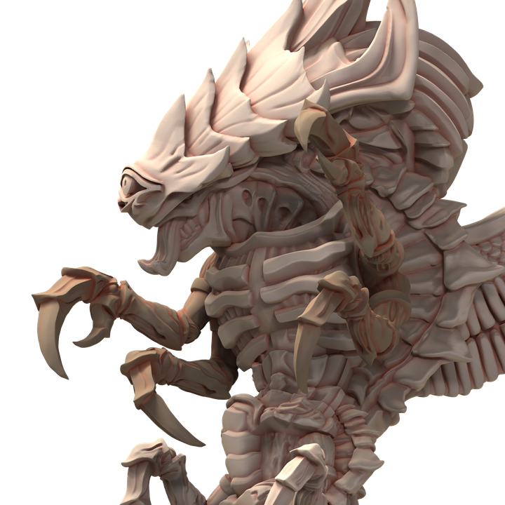 3D Printable 032 SERKET Zoarket Sand Alien Monster by Printerra Studios