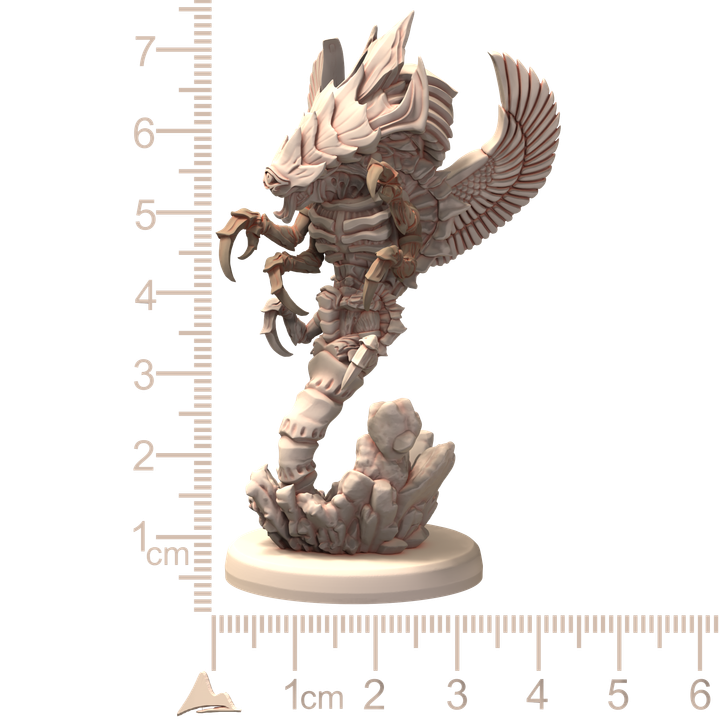3D Printable 032 SERKET Zoarket Sand Alien Monster by Printerra Studios