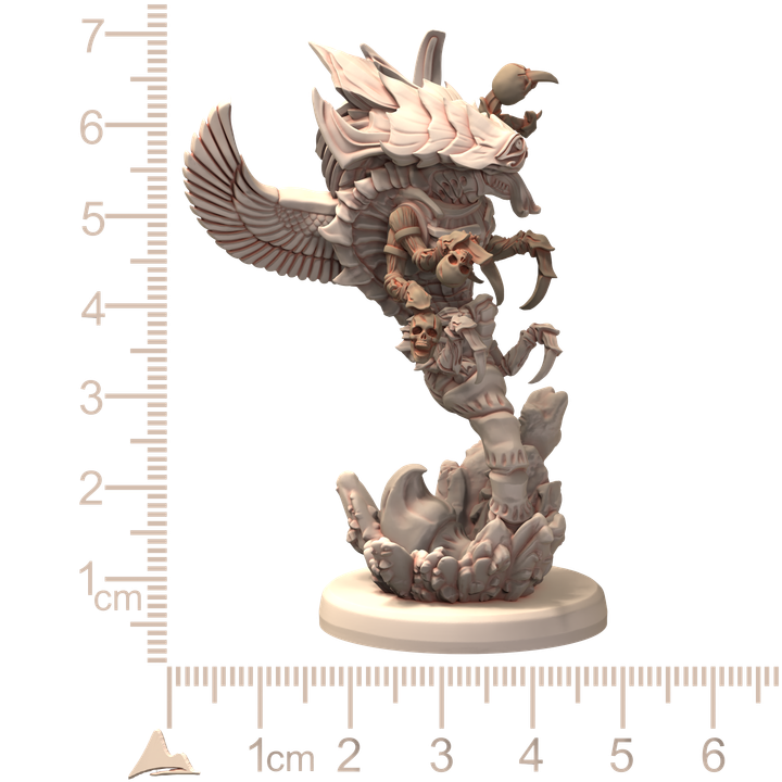 3D Printable 032 SERKET Zoarket Sand Alien Monster by Printerra Studios