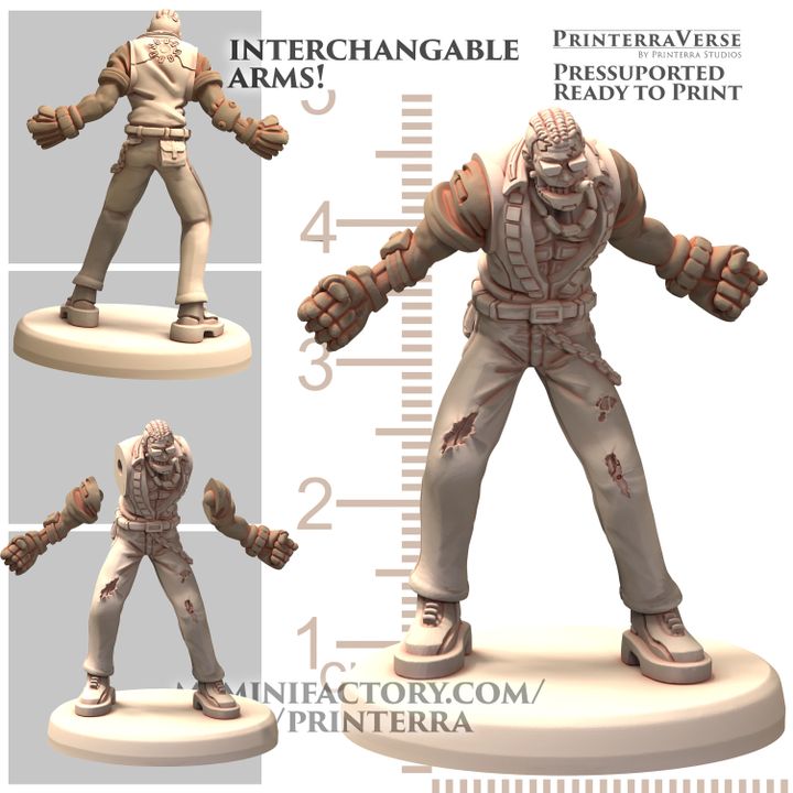 3D Printable 033 TECHNOPUNK Scifi Corporate Fixer Mafia Gang guy by ...