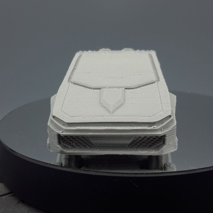 3D Printable 035 TECHNOPUNK Cyber car by Printerra Studios