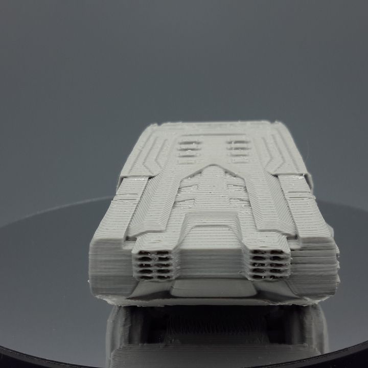3D Printable 035 TECHNOPUNK Cyber car by Printerra Studios