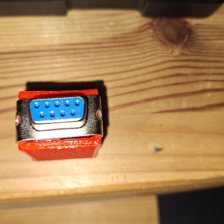 3D Printable Amiga Mouse auf USB Adapter by M.Mandel