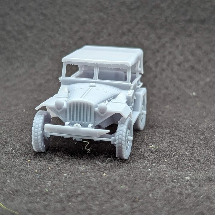 3D Printable GAZ-67 4x4 (USSR, WW2) by Wargame3d
