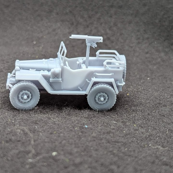 3D Printable GAZ-67 4x4 (USSR, WW2) by Wargame3d