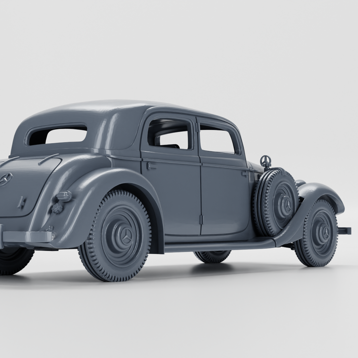 3D Printable Mercedes-Benz W142 Saloon (Type 320) (Germany, WW2) by ...