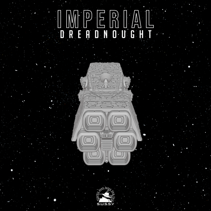 3D Printable Dreadnought Imperial Refit by Slightly Used SpaceShips ...