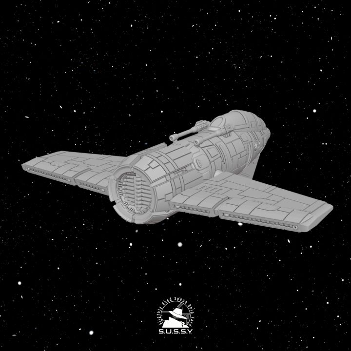 3D Printable RP-82 Fiend Fighter (X-Wing Scale) by Slightly Used ...