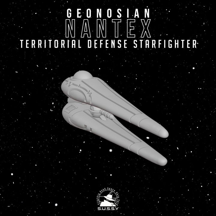 3D Printable Geonosian Nantex (X-Wing Scale) by Slightly Used ...