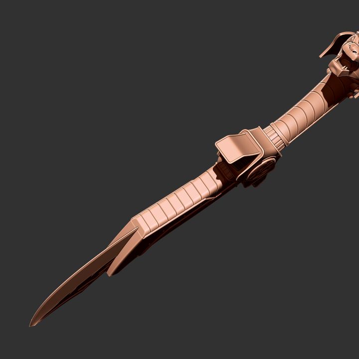 3D Printable Saba Sword 3D print model by Printhub