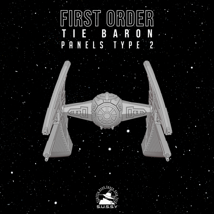 3D Printable TIE Baron (X-Wing Scale) by Slightly Used SpaceShips Yard ...