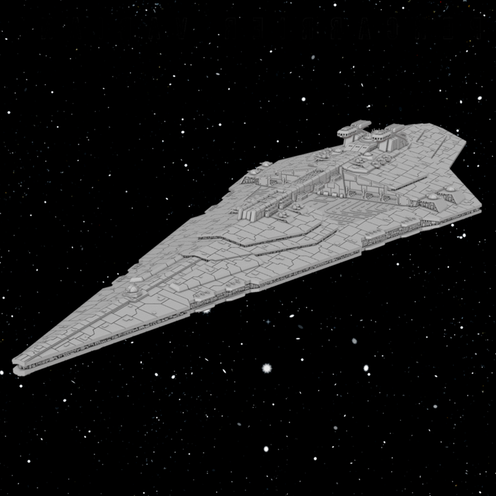 3D Printable Rothana Battlecruiser by Slightly Used SpaceShips Yard ...